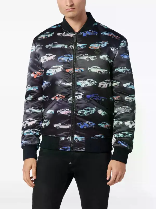 Philipp Plein Cars Racing Bomber Jacket