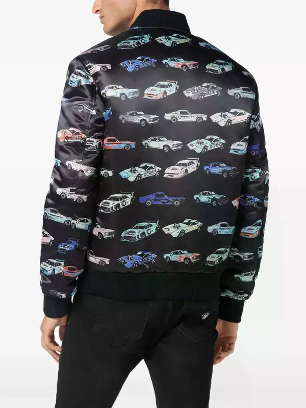 Philipp Plein Cars Racing Bomber Jacket