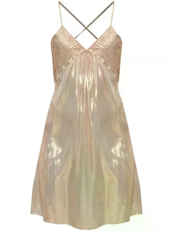 Zadig&Voltaire Metallic-effect Mini Dress