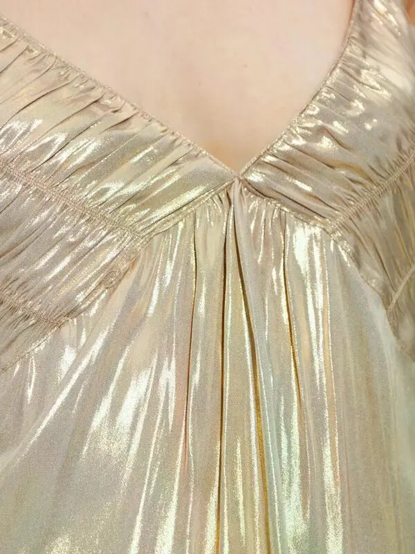 Zadig&Voltaire Metallic-effect Mini Dress
