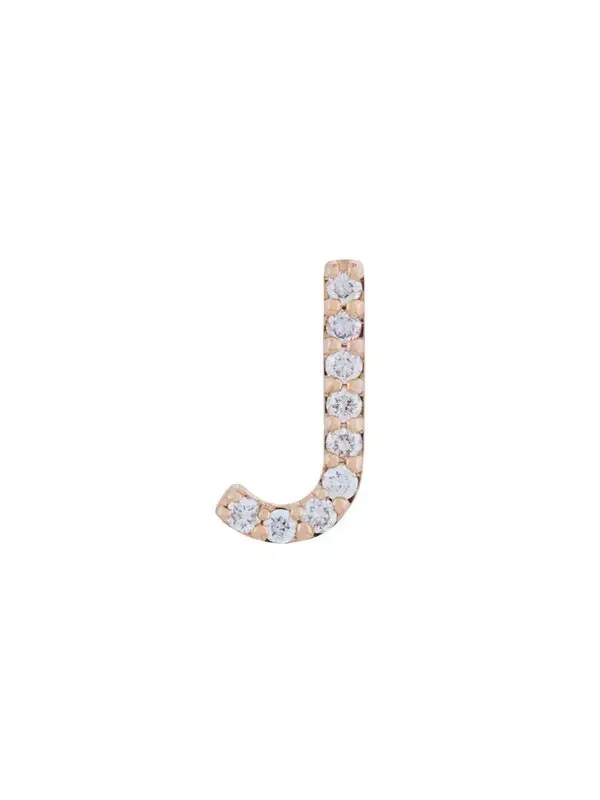 ALINKA 18kt Gold Diamond Id Stud Earring - Metallic