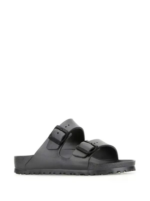 BIRKENSTOCK Arizona Double-strap Slides - Grey