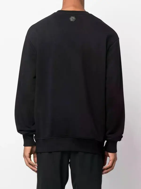 Philipp Plein Skull-print Crew Neck Sweatshirt
