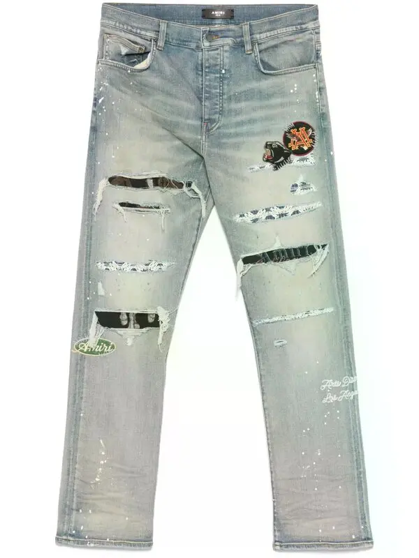 Amiri Vintage Patch Jeans