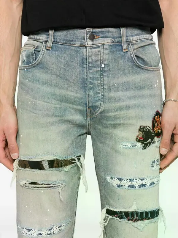 Amiri Vintage Patch Jeans