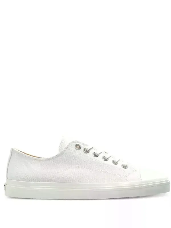 Moschino Logo-patch Sneakers - White
