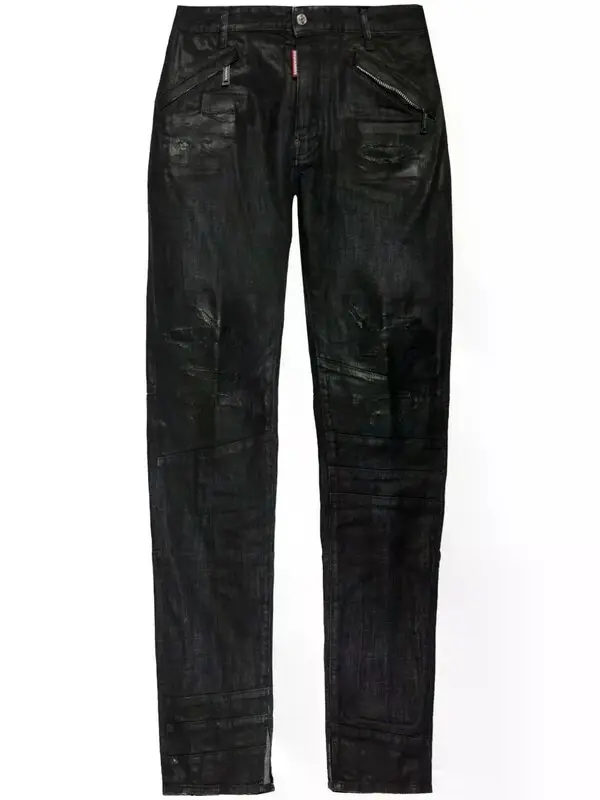Dsquared2 Tidy Biker Jeans - Black