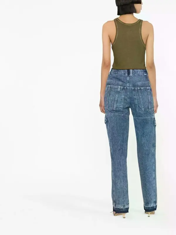 MARANT ETOILE Vayoneo Cargo Jeans - Blue