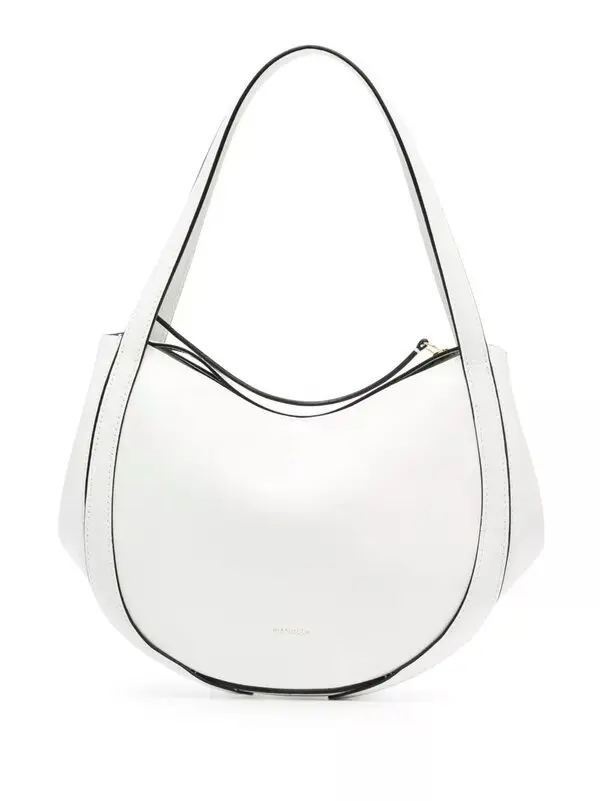 WANDLER Leather Tote Bag - White