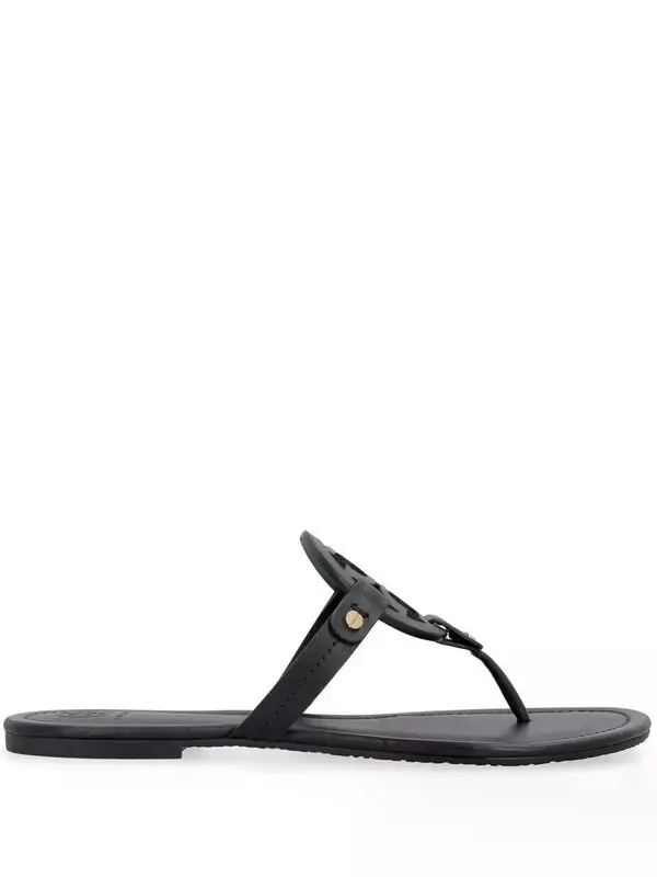 Tory Burch Miller Cut Out Sandals - Black