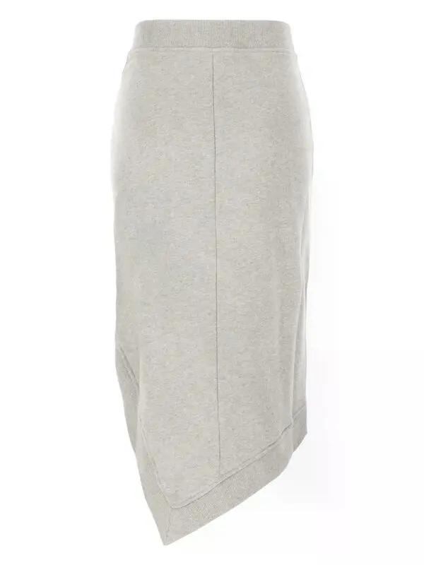 Attico Mélange-effect Midi Skirt