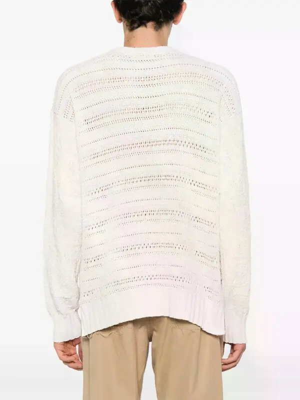 ATOMO FACTORY Patterned Jacquard Jumper