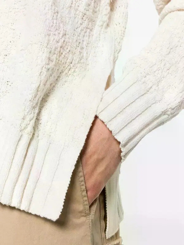 ATOMO FACTORY Patterned Jacquard Jumper