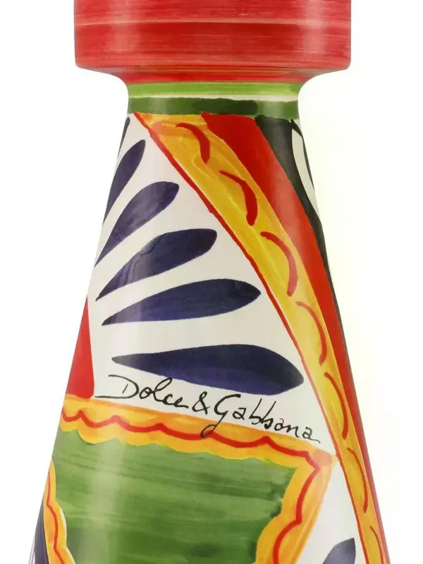 Dolce & Gabbana Graphic-print Candle Holder