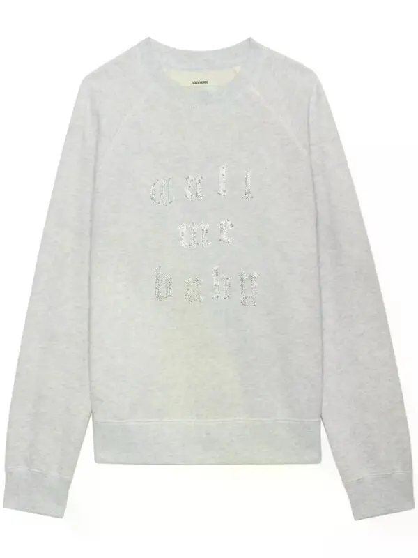 Zadig&Voltaire Rhinestone-embellished Sweatshirt