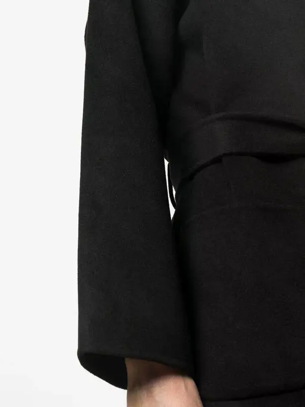 ANINE BING Belted Double-breasted Coat