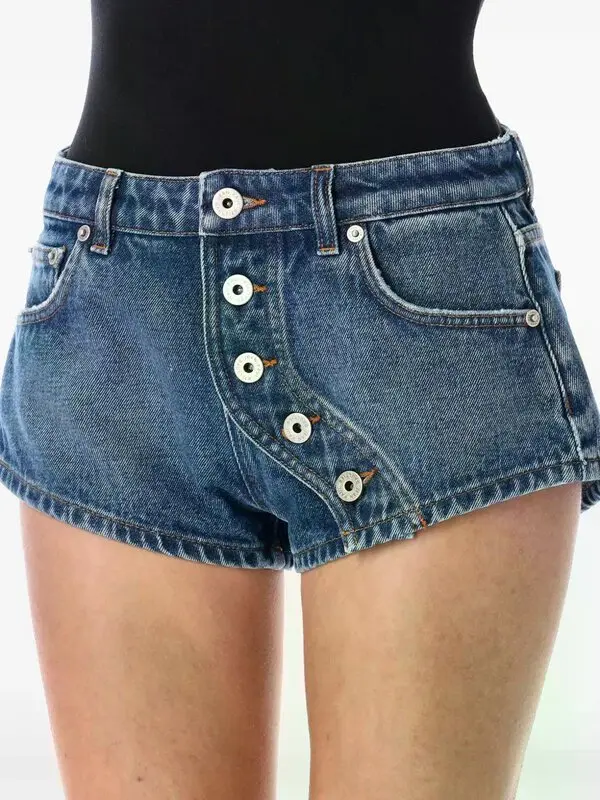 JEAN PAUL GAULTIER Button-detail Mini Shorts