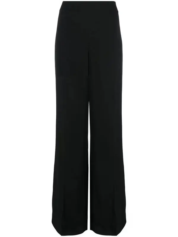Stella McCartney High-waisted Flared Trousers - Black