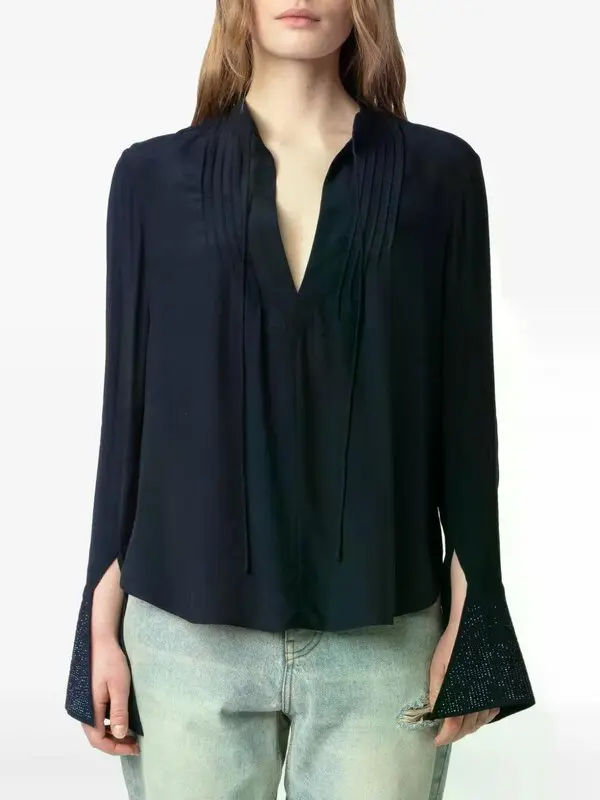 Zadig&Voltaire Taika Shirt - Blue