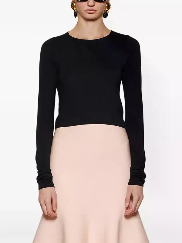 Eterne Crew-neck Long-sleeved Top