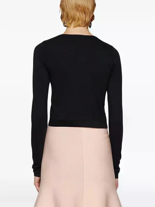 Eterne Crew-neck Long-sleeved Top