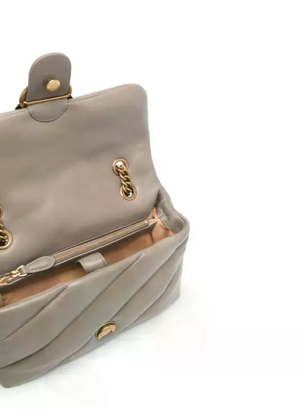 Pinko Classic Love Puff Shoulder Bag - Brown