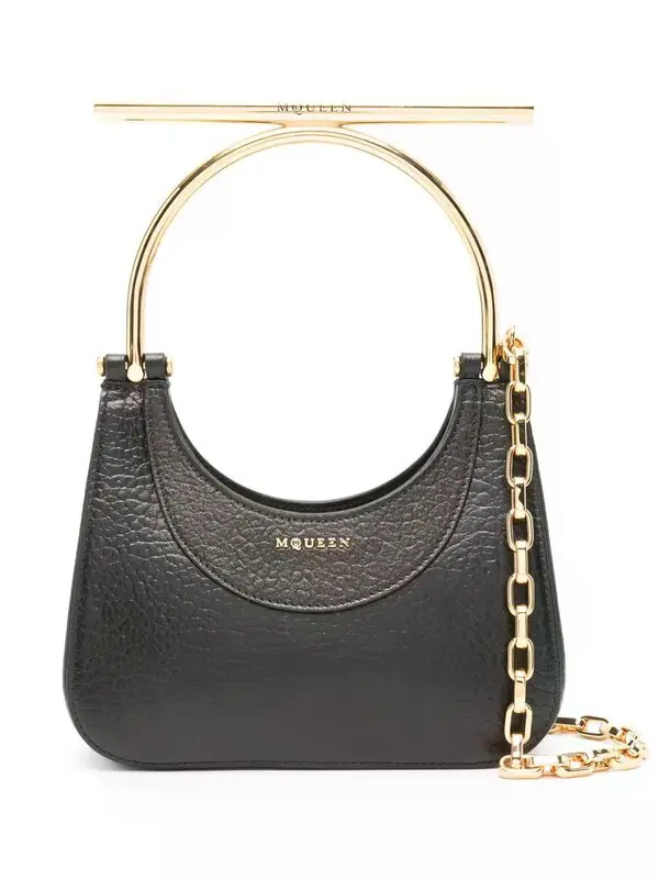 Alexander McQueen Mini Cross-bar Tote Bag - Black