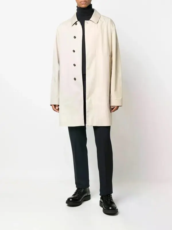 Zegna Roll-neck Cashmere-silk Jumper - Blue