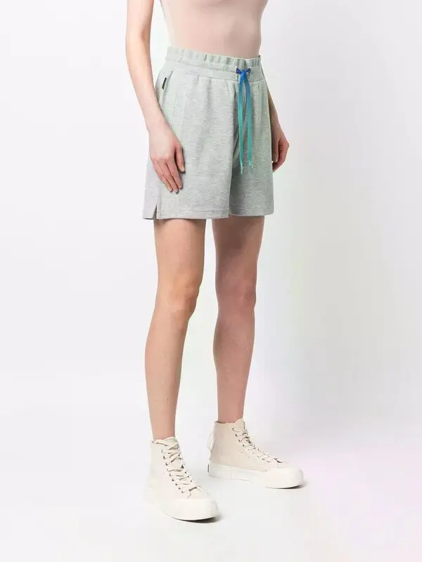 Woolrich Logo-embroidered Organic Cotton Shorts