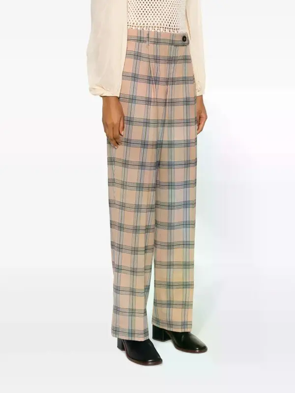Zimmermann Luminosity Checked Tailored Trousers