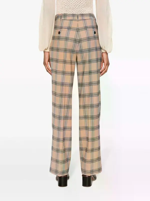 Zimmermann Luminosity Checked Tailored Trousers