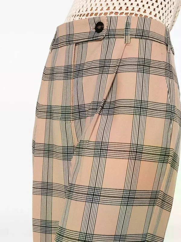 Zimmermann Luminosity Checked Tailored Trousers
