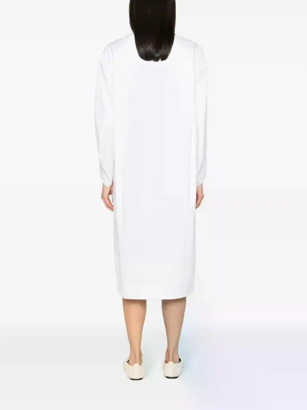 Khaite Brom Shift Midi Dress