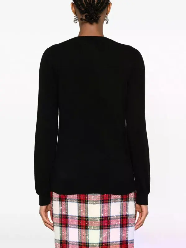 ALESSANDRO ENRIQUEZ Button-embellished Wool-blend Cardigan