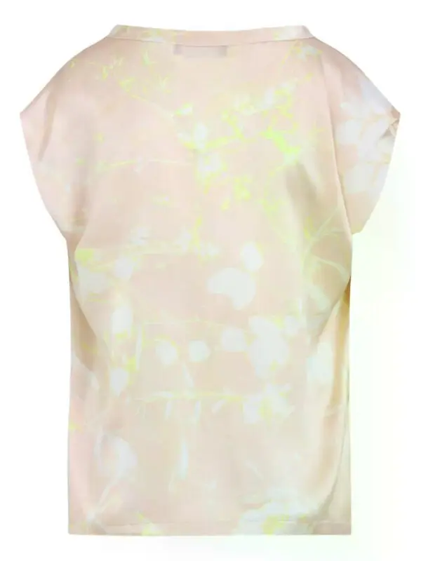 Fabiana Filippi Printed Silk Blouse