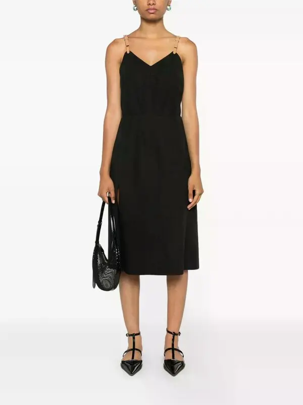 Prada Pleat-detail Dress