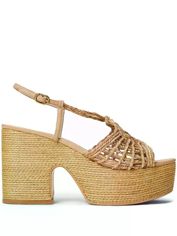 TWINSET 100mm Woven Espadrilles