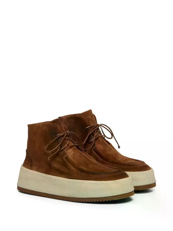 Marsèll Parapana Leather Lace Up Boots