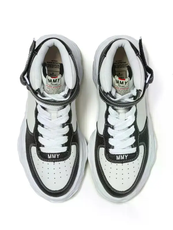 Mihara Yasuhiro Wayne Og Sole Hi-top Sneakers