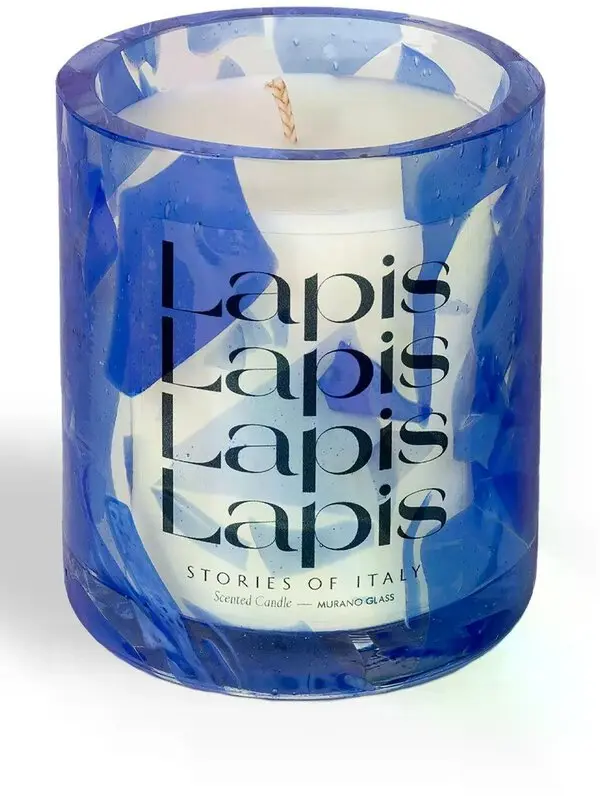 STORIES OF ITALY Lapis Scented Candle - Blue