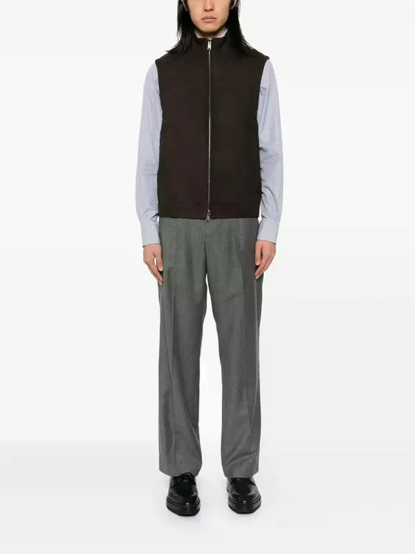 Zegna Suede Vest