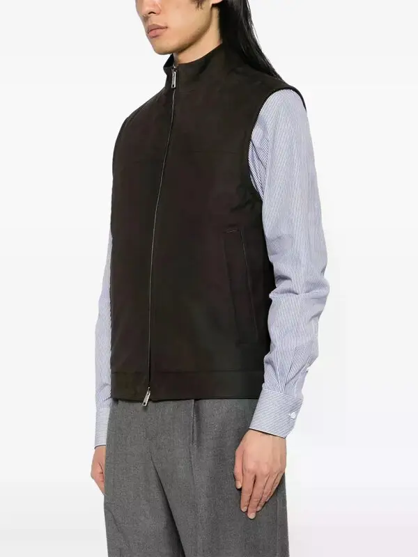 Zegna Suede Vest