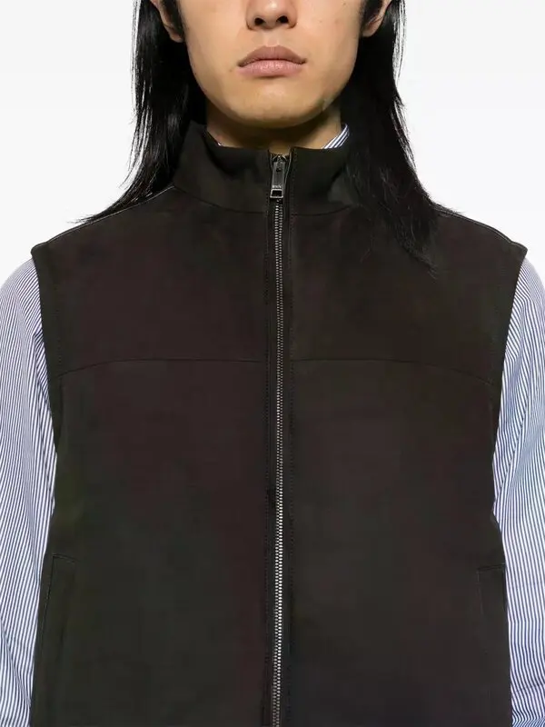 Zegna Suede Vest