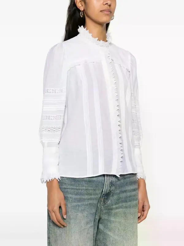 Zadig&Voltaire Trevy Pintuck-detailing Shirt