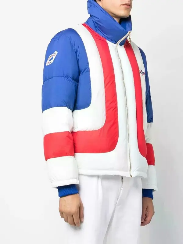 Casablanca Colour-block Puffer Jacket