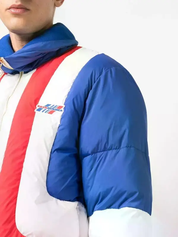 Casablanca Colour-block Puffer Jacket