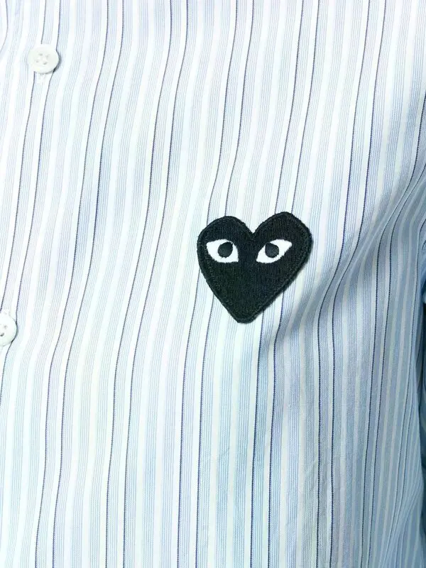 Play Comme Des Garcon Classic Striped Shirt