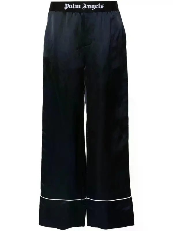 Palm Angels Soiree Pyjama Pants - Blue