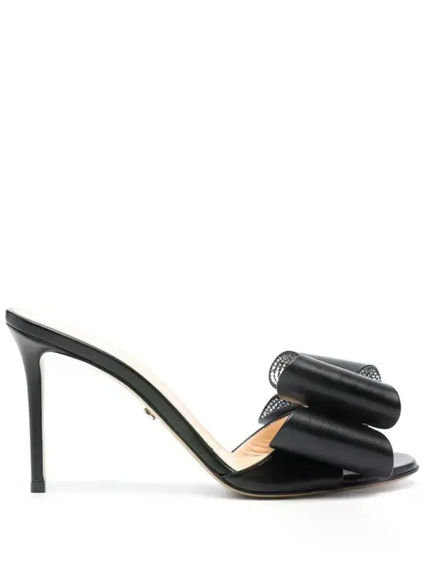 Mach & Mach Oversized Bow Sandals