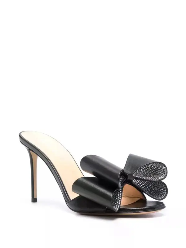 Mach & Mach Oversized Bow Sandals